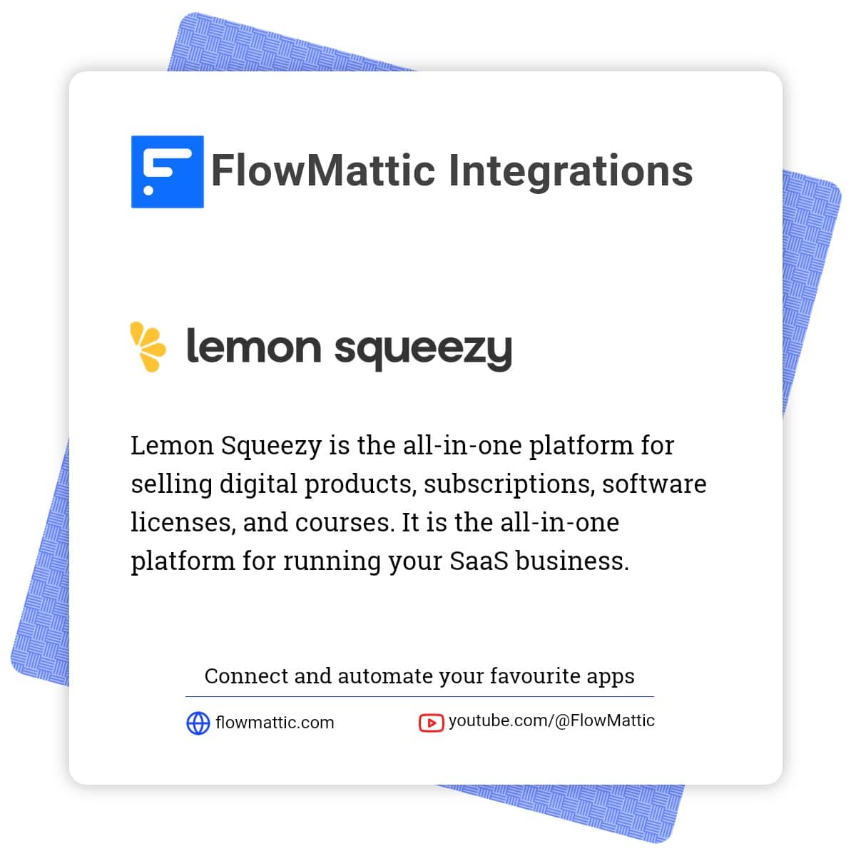 Lemon Squeezy Integrations with FlowMattic Automation