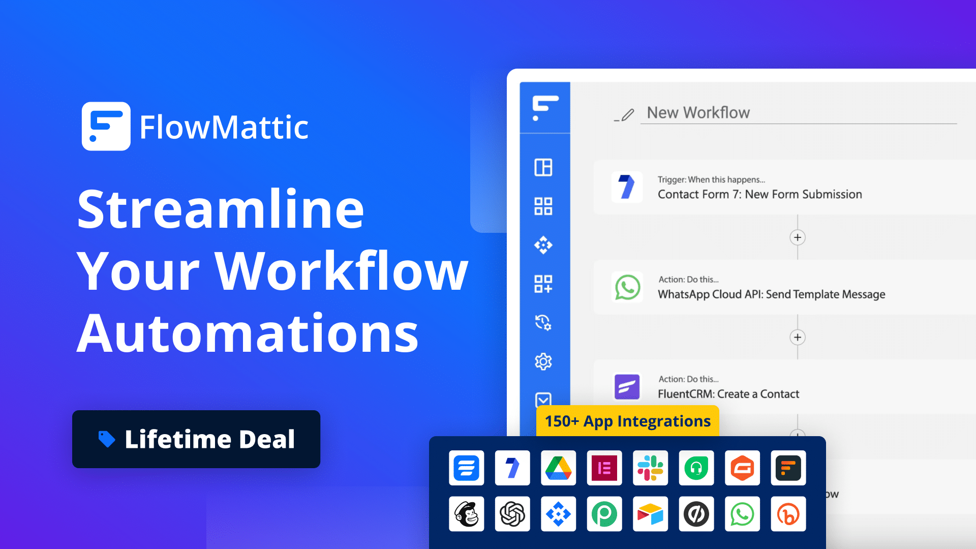 Limited Time Lifetime Deal - FlowMattic