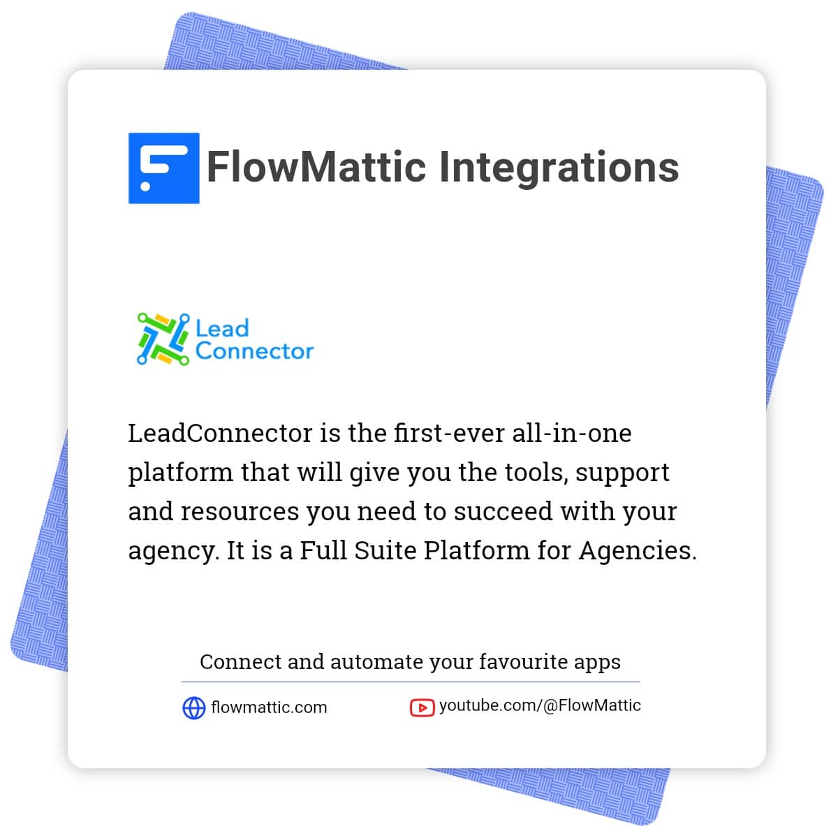 LeadConnector Integration - Connect your favourite apps easily