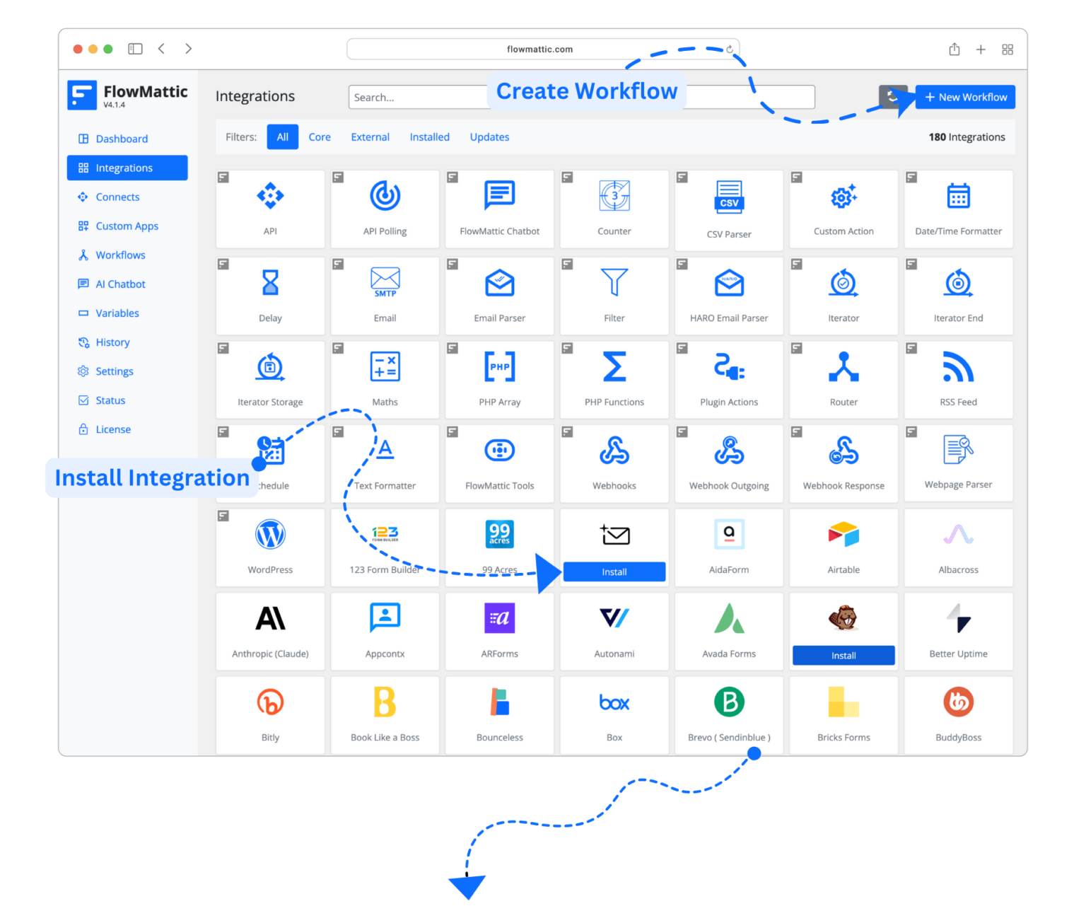 FlowMattic: Bridging WordPress and Apps